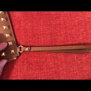 Michael Kors | Bags | Michael Kors Studded Wristlet Clutch | Poshmark